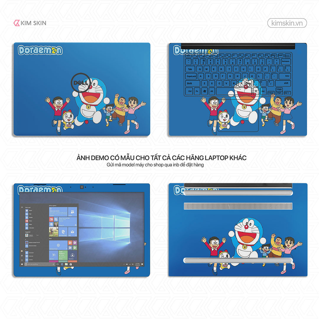Skin Laptop Mẫu Doraemon | AMH 194 - Kim Skin