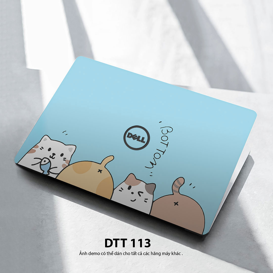 Skin Laptop Mẫu Dễ Thương | DTT 113 - Kim Skin