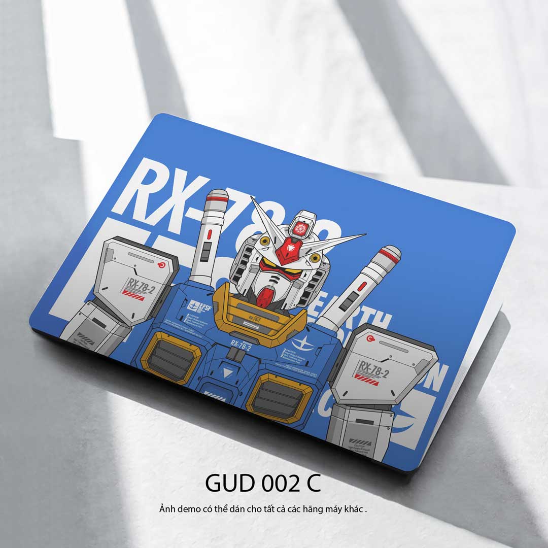 Skin Laptop Mẫu Gundam | GUD 002 - Kim Skin