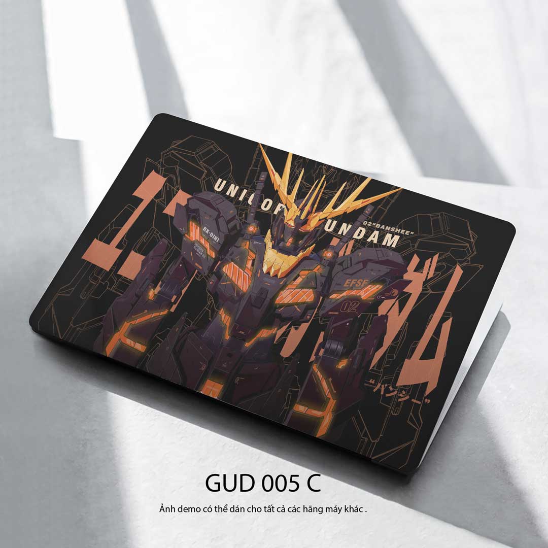 Skin Laptop Mẫu Gundam | GUD 005 - Kim Skin