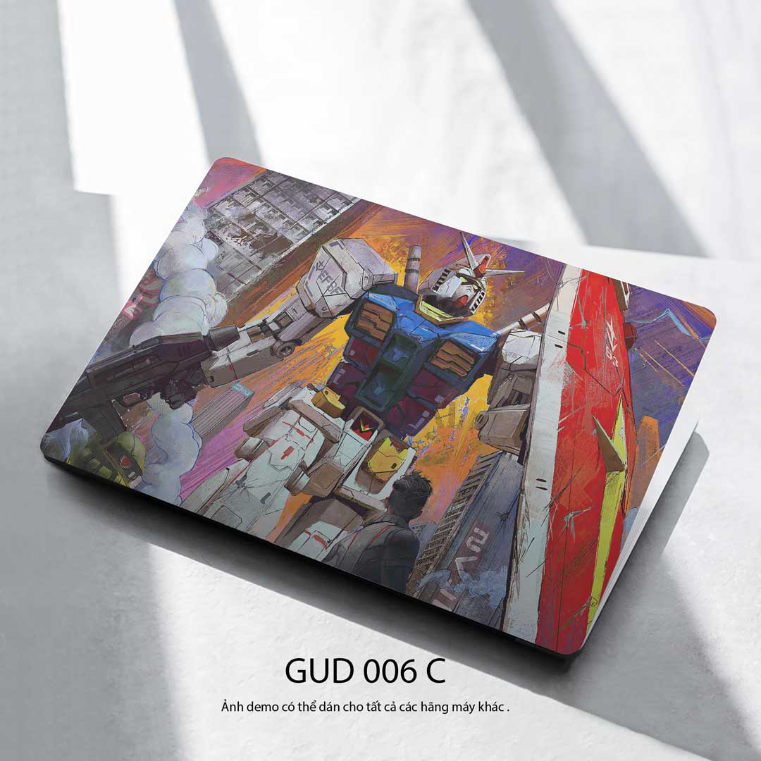 Skin Laptop Mẫu Gundam | GUD 006 - Kim Skin