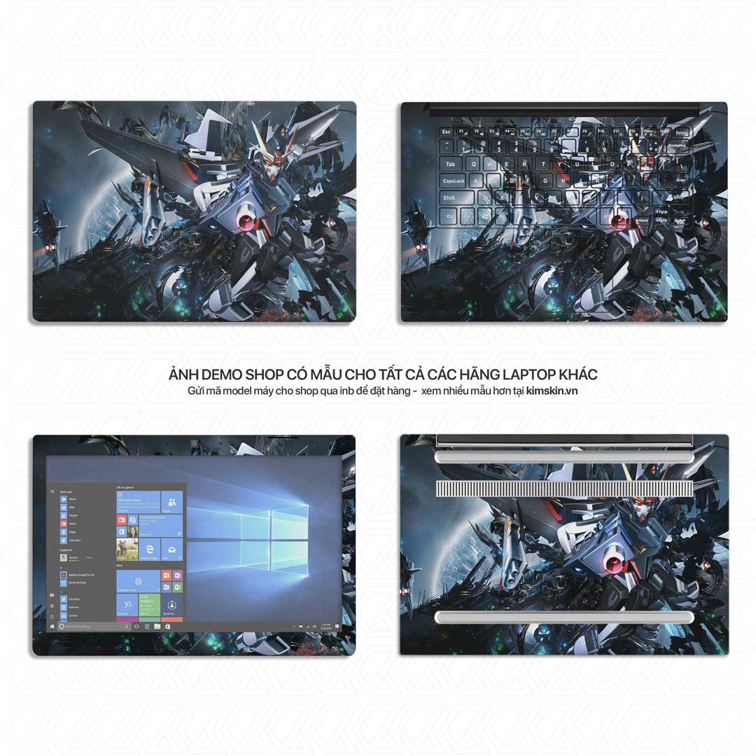 Skin Laptop Mẫu Gundam | GUD 023 - Kim Skin