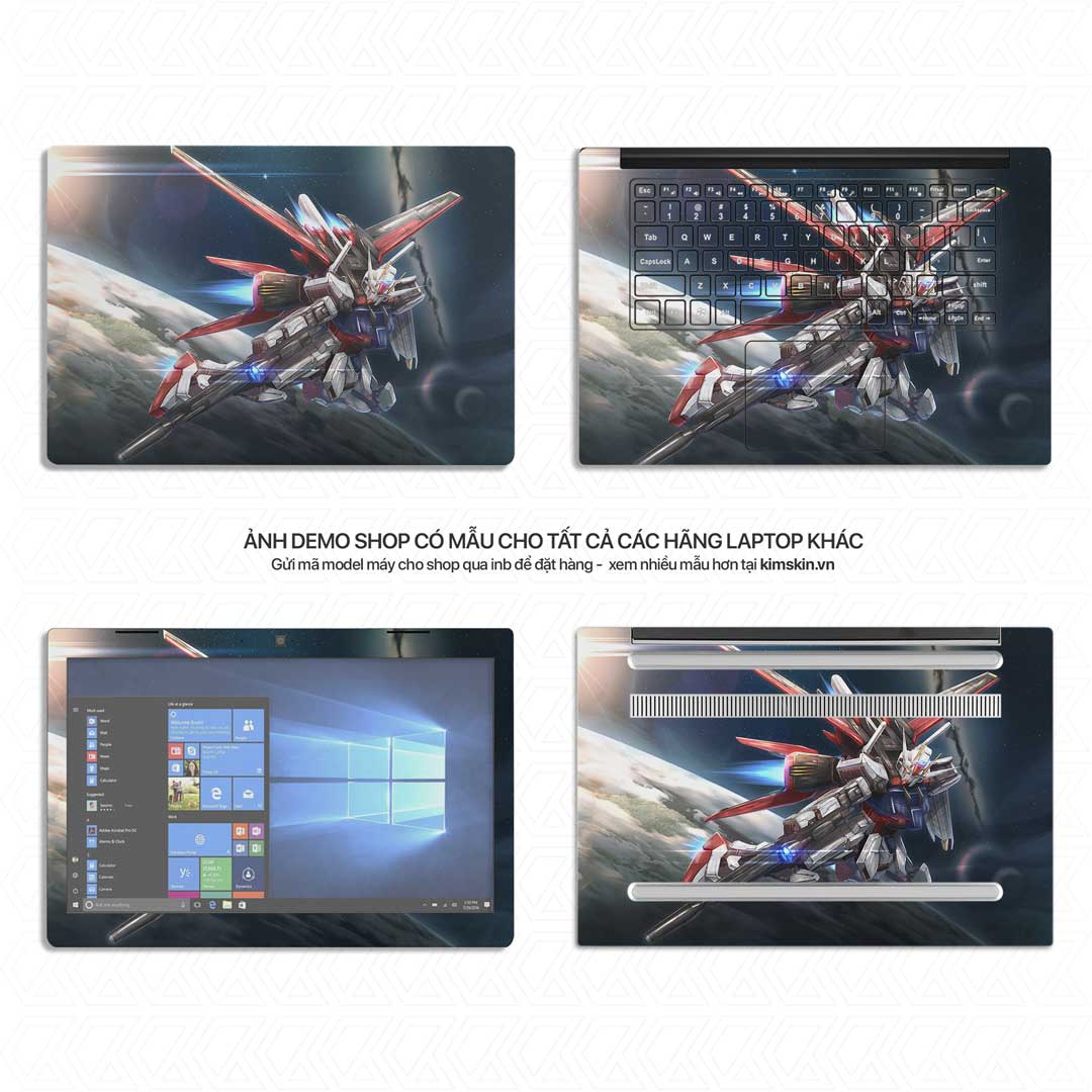 Skin Laptop Mẫu Gundam | GUD 029 - Kim Skin